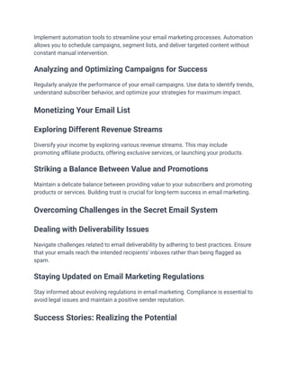 Secret Email System | PDF