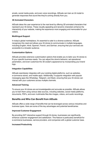 Create Your AI Doppelganger: Supercharge Sales and Engagement with ...