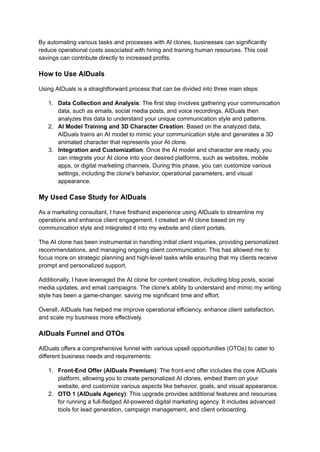 Create Your AI Doppelganger: Supercharge Sales and Engagement with ...