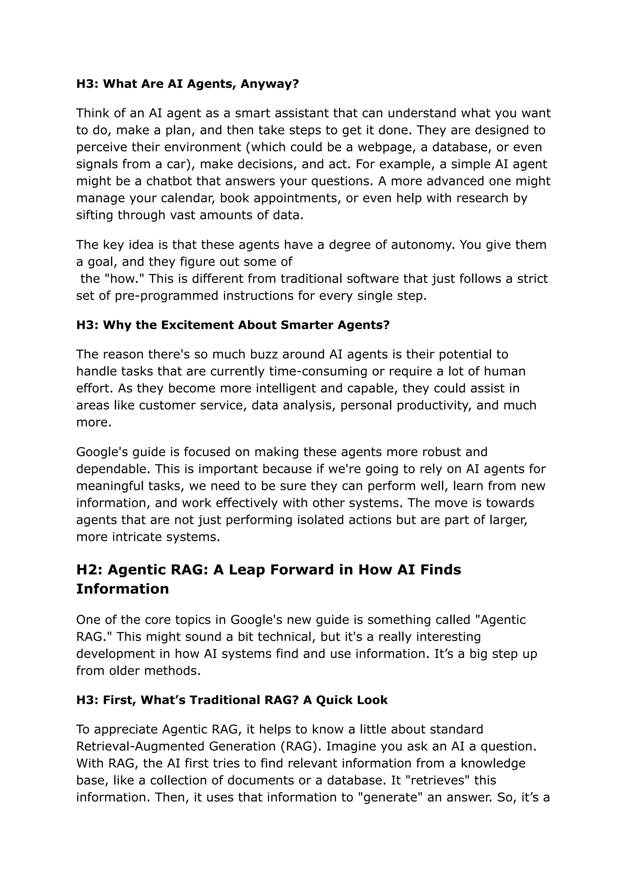 Google’s 76-Page Whitepaper Delves Deep into Agentic RAG, Assessment ...