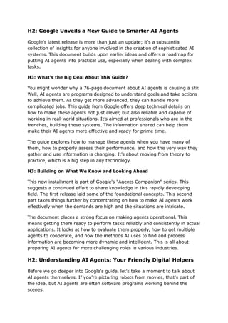 Google’s 76-Page Whitepaper Delves Deep into Agentic RAG, Assessment ...