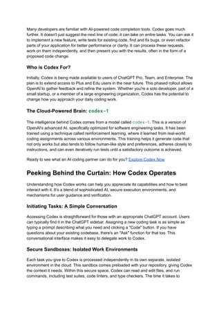 OpenAI Just Announced Codex: A cloud engineering agent that excels in handling several tasks in ...