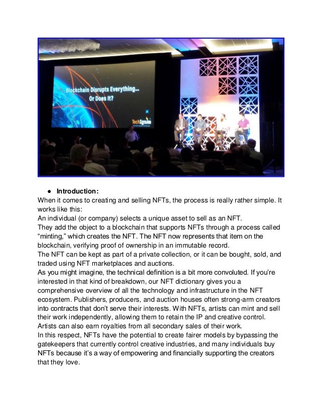 NFT- Innovation Beyond the Craze | PDF