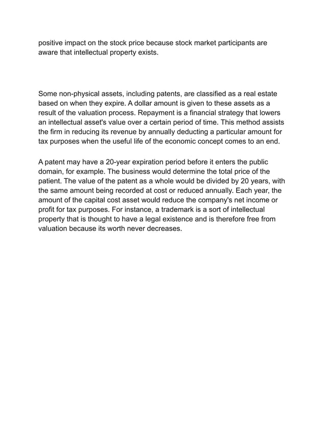 Define Intellectual Property And Its Types | PDF