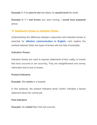 The Subjunctive Mood | PDF