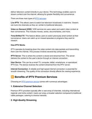 Untitled doIPTV Premium Services: The Best IPTV Service Providercument ...
