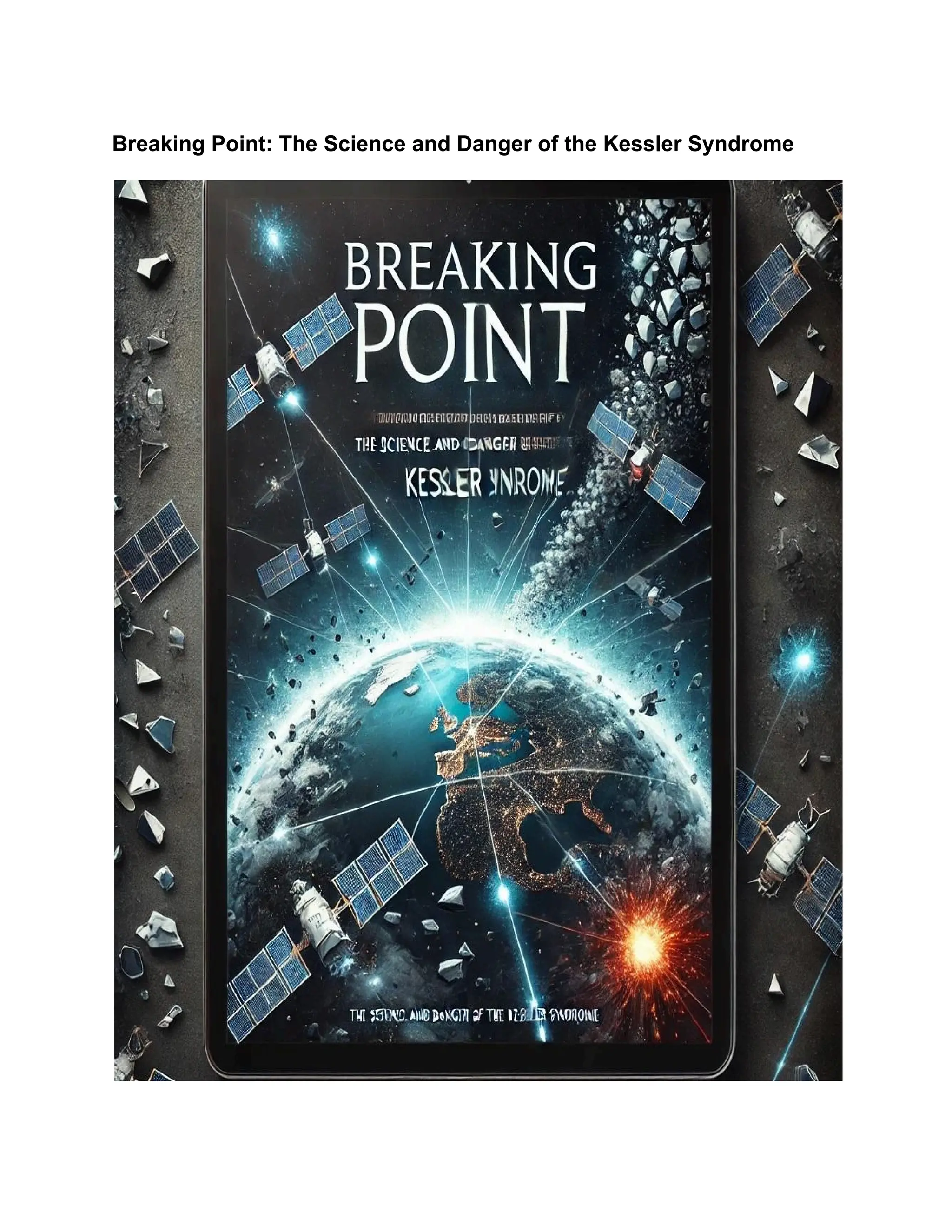 Breaking Point: The Science and Danger of the Kessler Syndrome | PDF
