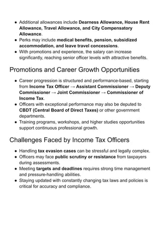Income Tax Officer Career Path: Complete Guide 2025 | PDF