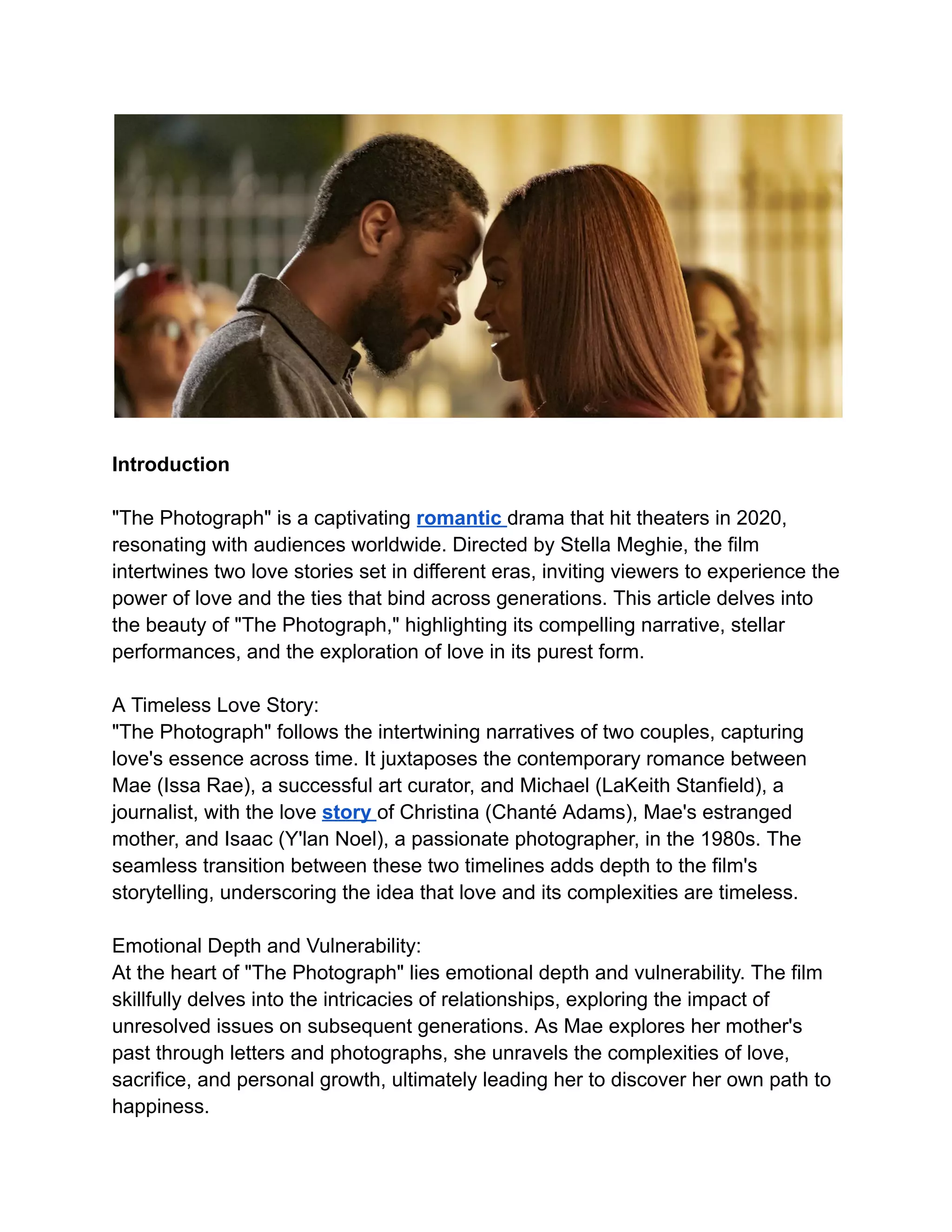 The Photograph | PDF