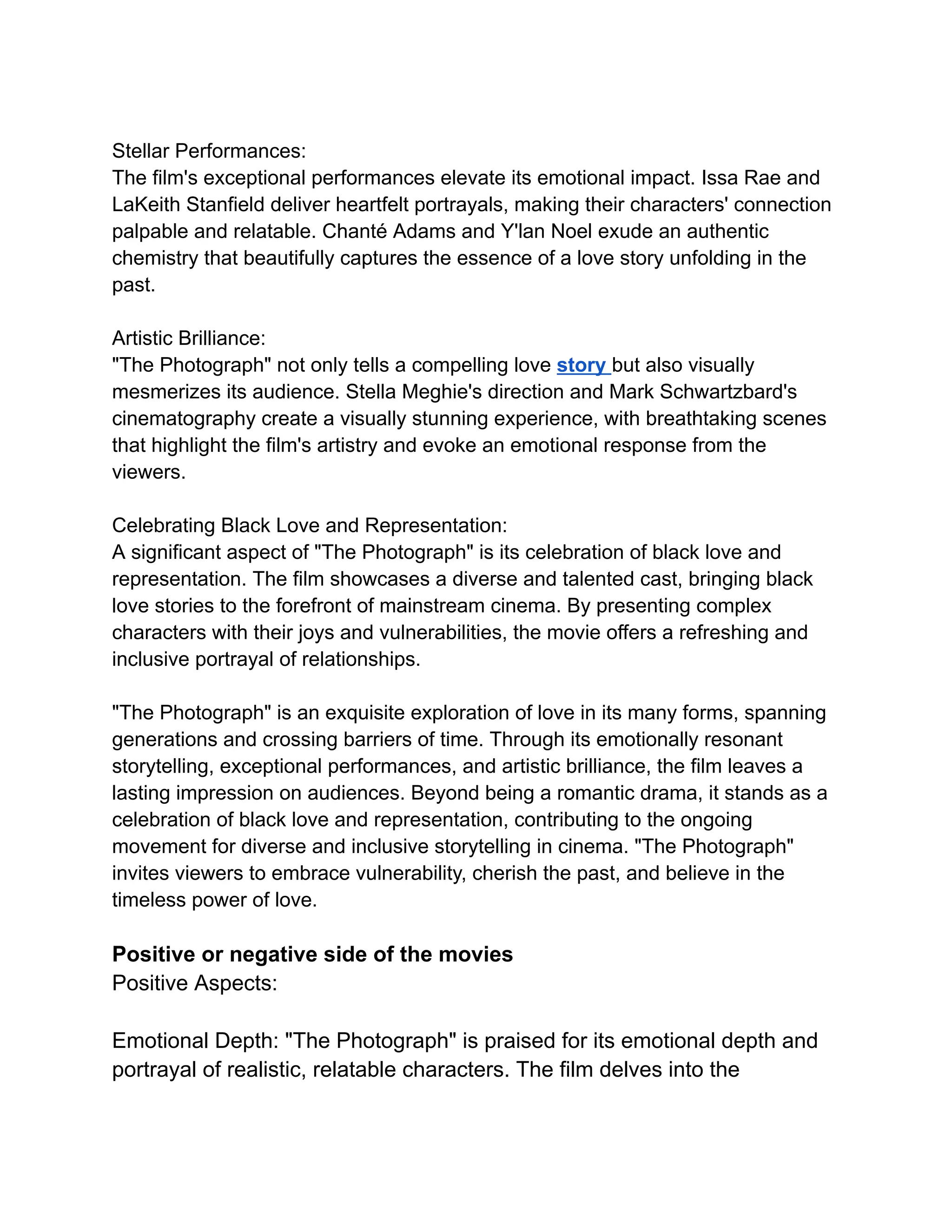 The Photograph | PDF