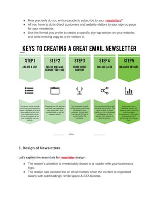 What Is Newsletter : Purposes Advice | PDF