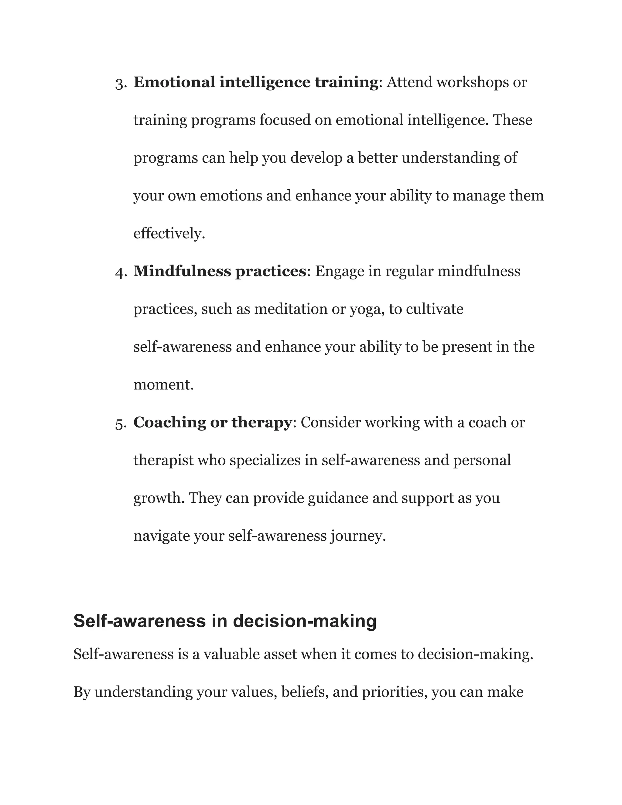 The Key to Success: How Self-Awareness Can Transform Your Life | PDF