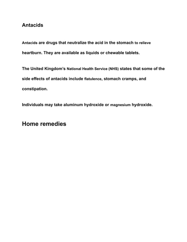 How to treat and prevent gastritis | PDF