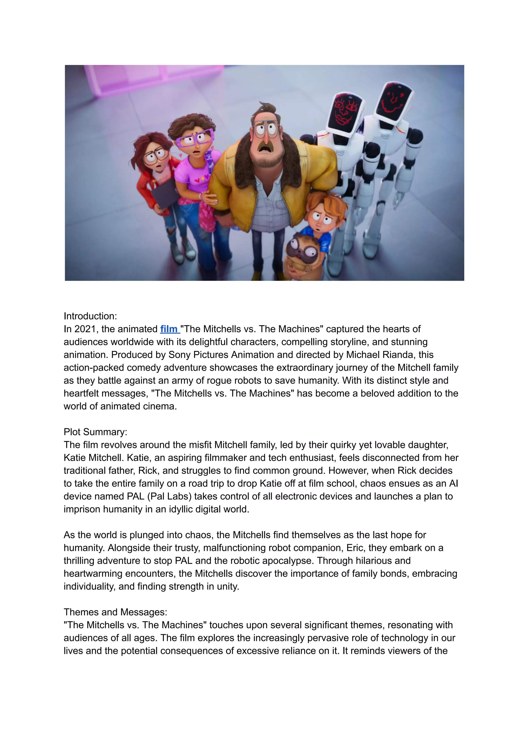 mitchells against the machines | PDF