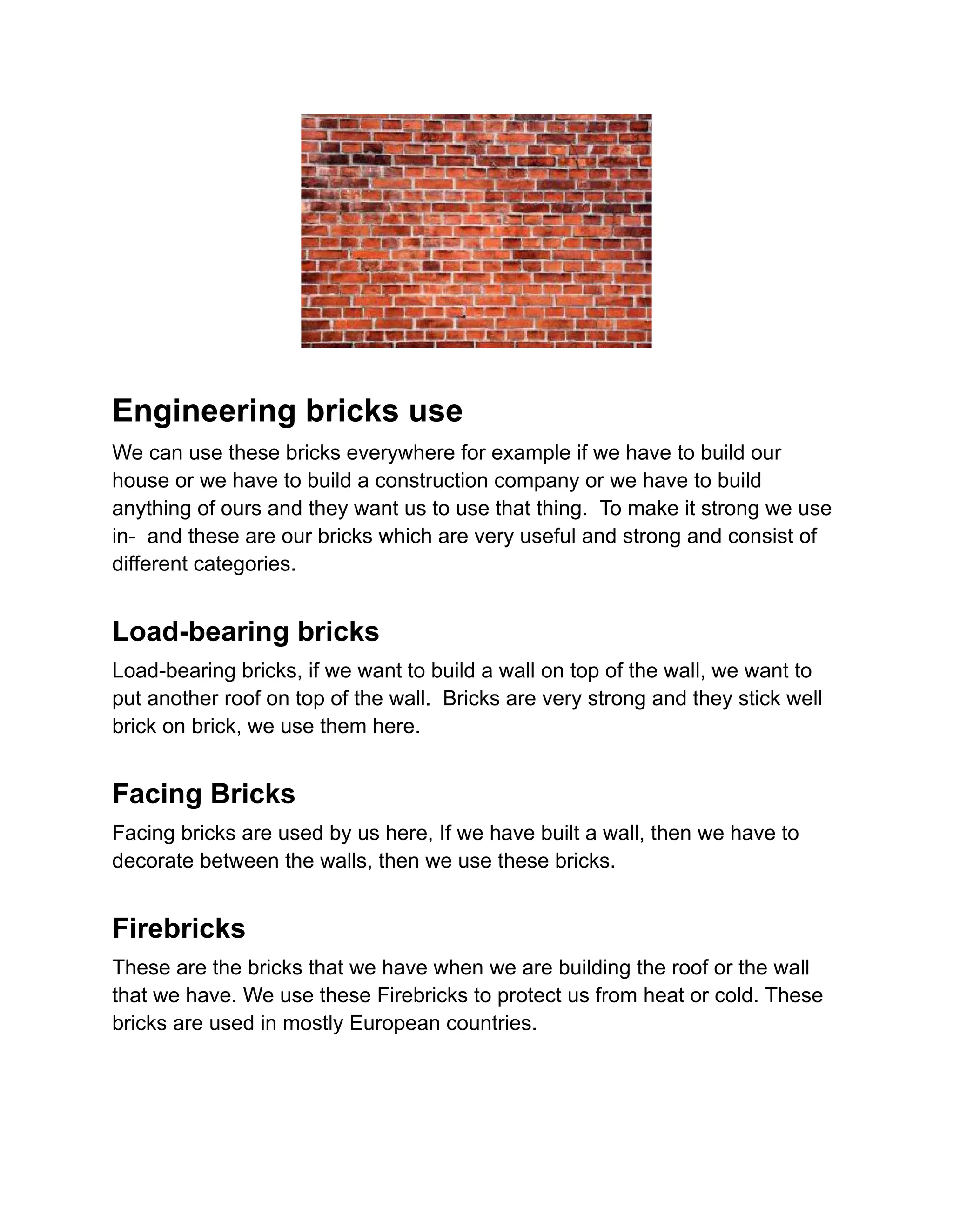 Engineering bricks | PDF