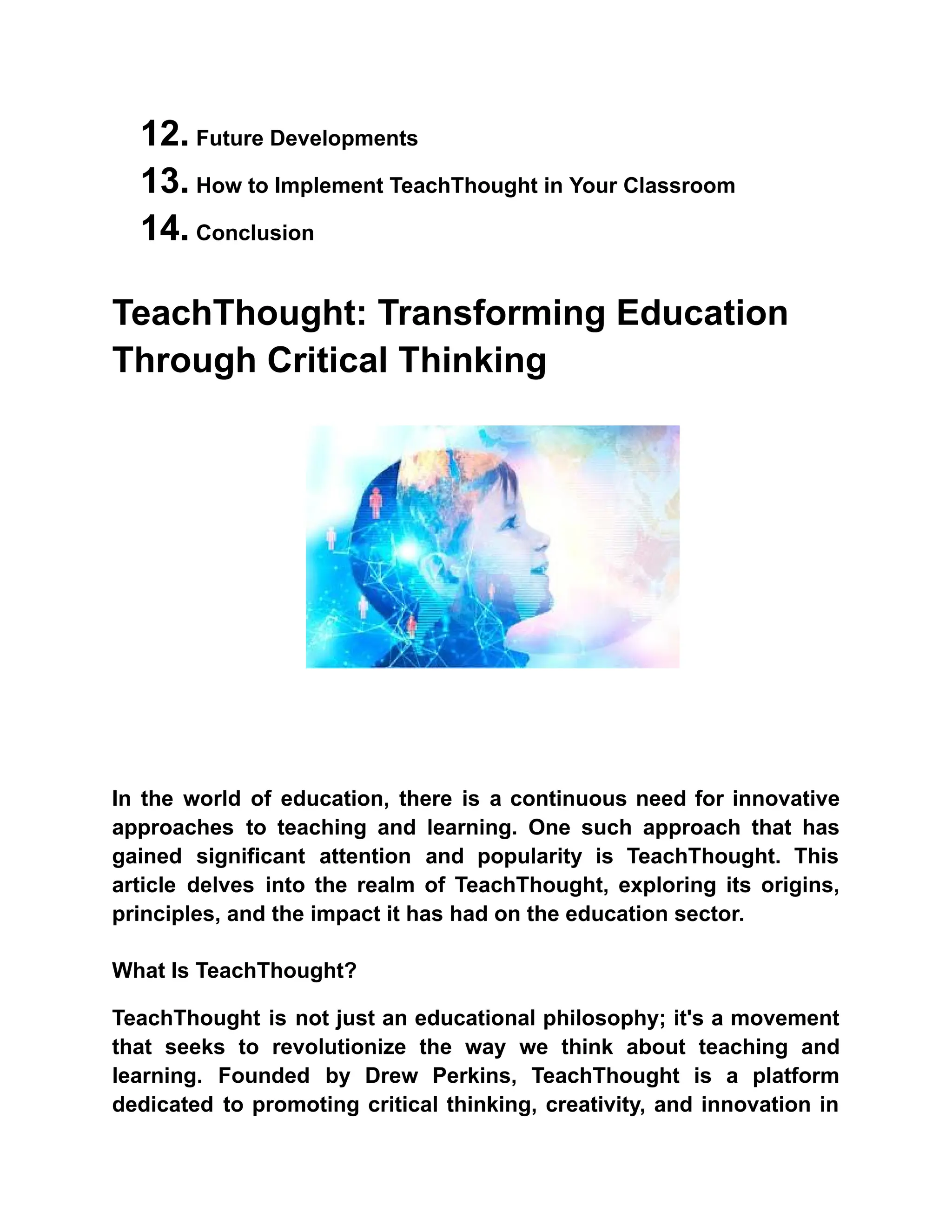 TeachThought | PDF