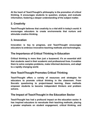 TeachThought | PDF