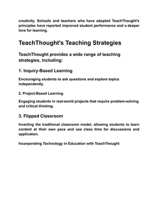 TeachThought | PDF