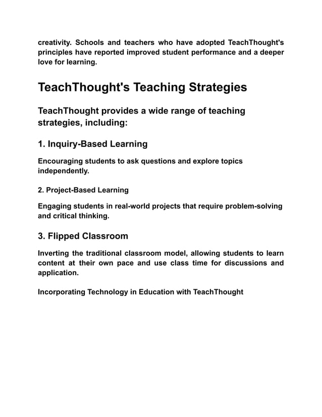 TeachThought | PDF