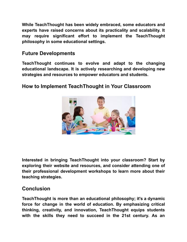 TeachThought | PDF