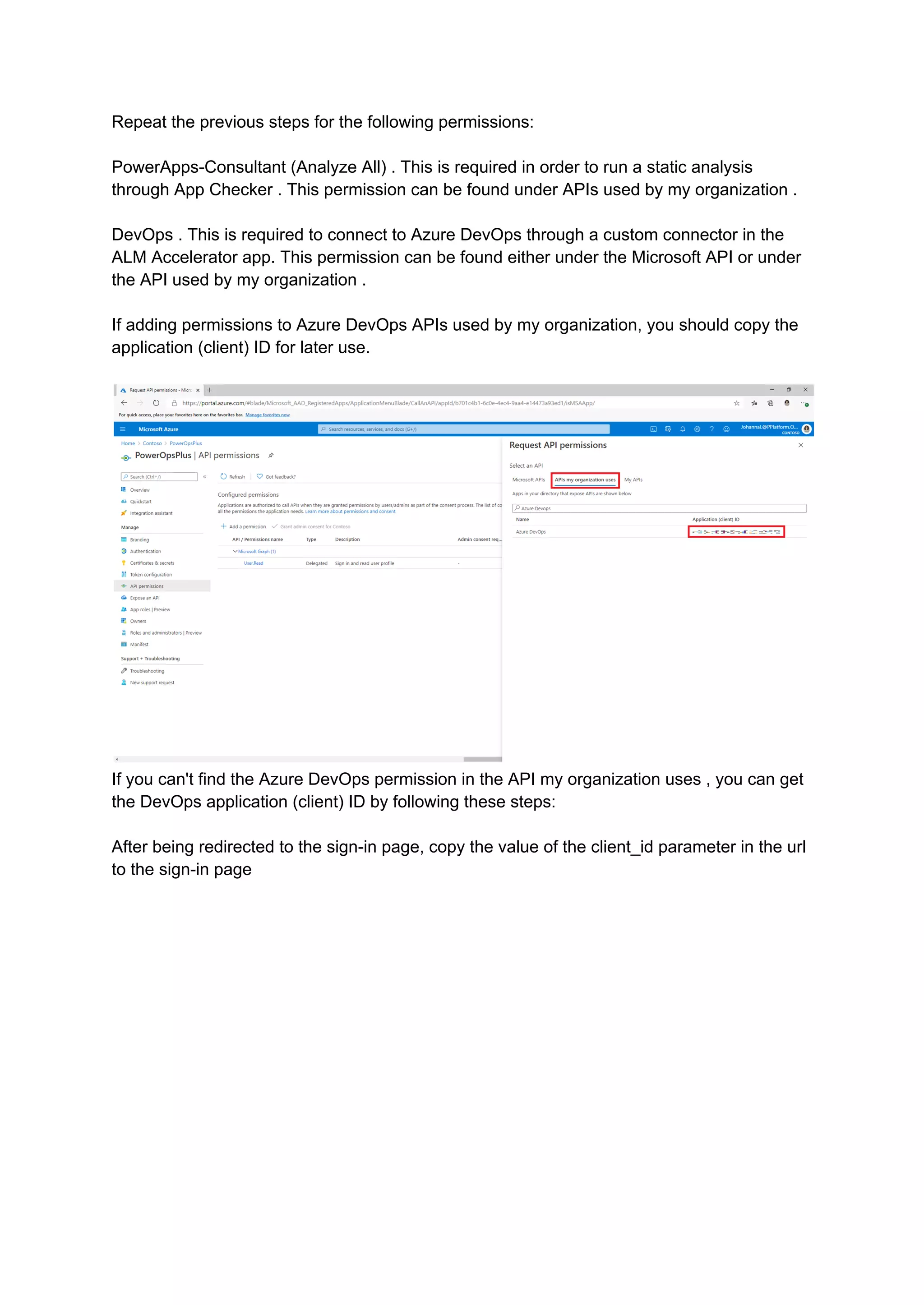 Manually set up ALM accelerator for Power Platform components | PDF