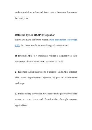 Custom API Integration Services | PDF