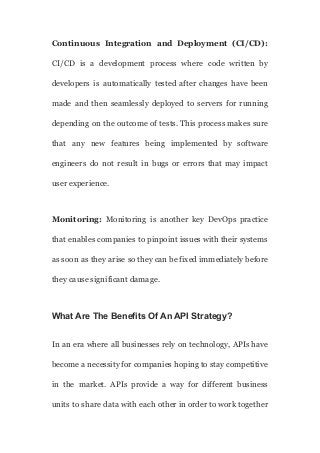 Custom API Integration Services | PDF