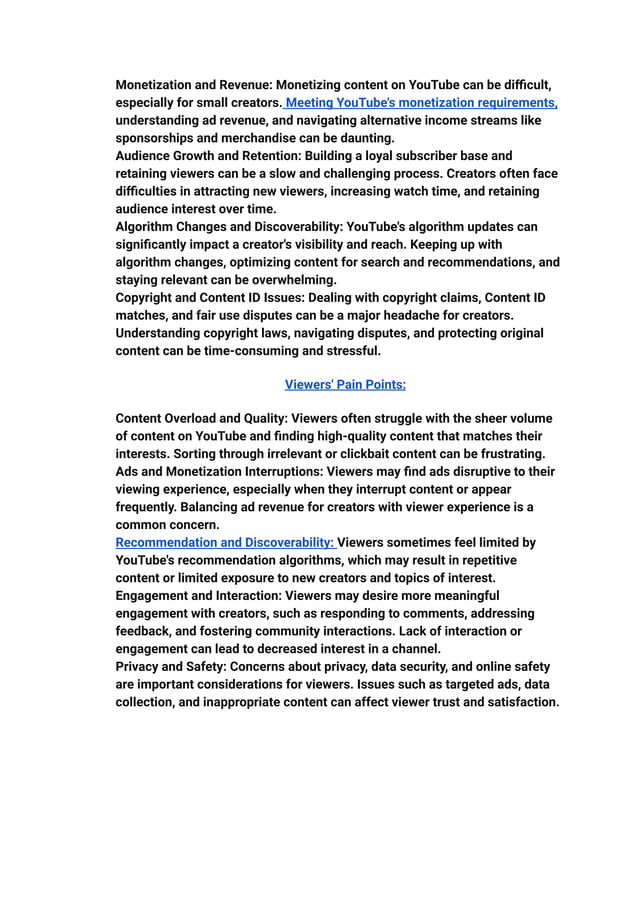 YouTube Mastery, Monetization, and Revenue Checklist | PDF