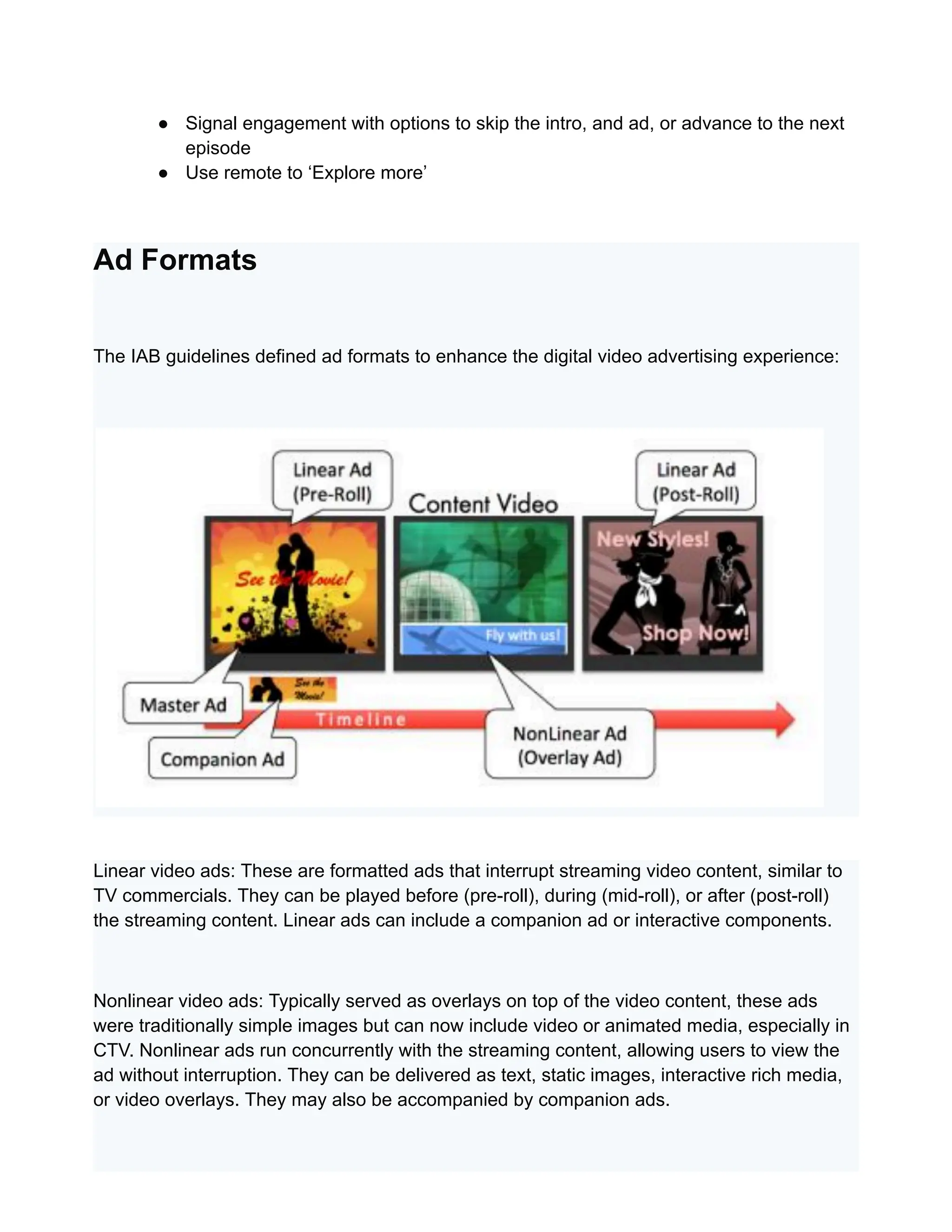 IAB’s New Guidelines for In-Stream, CTV, and Video Ad Formats | PDF