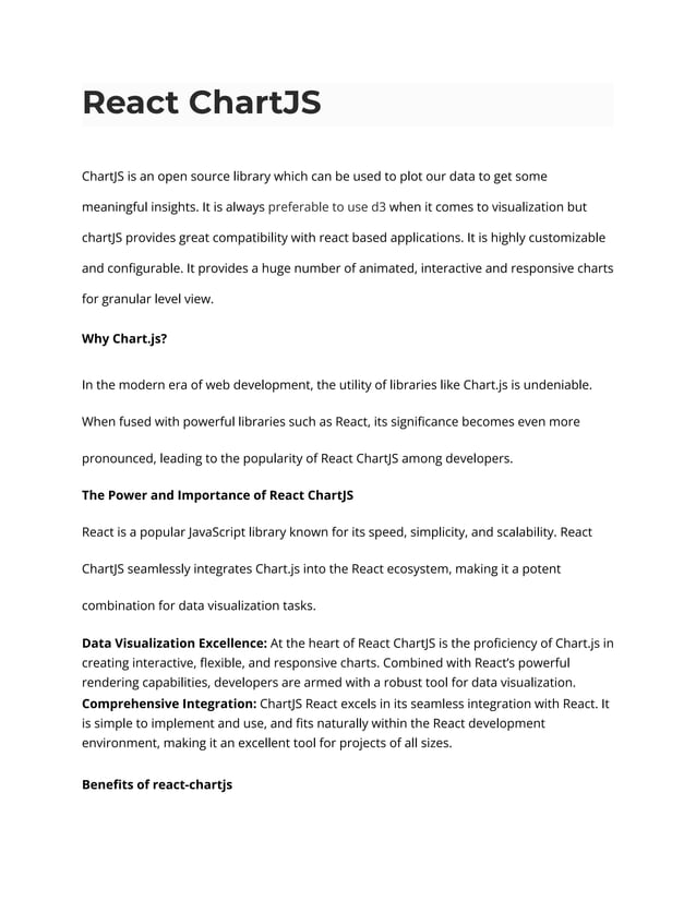 React ChartJS | PDF