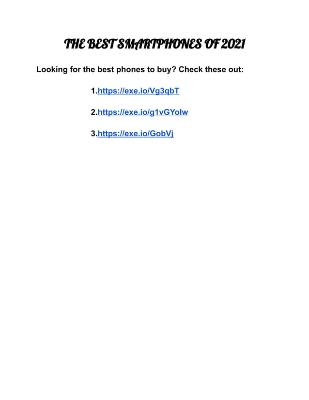 smartphones | PDF
