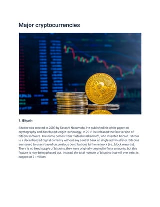Major cryptocurrencies.pdf