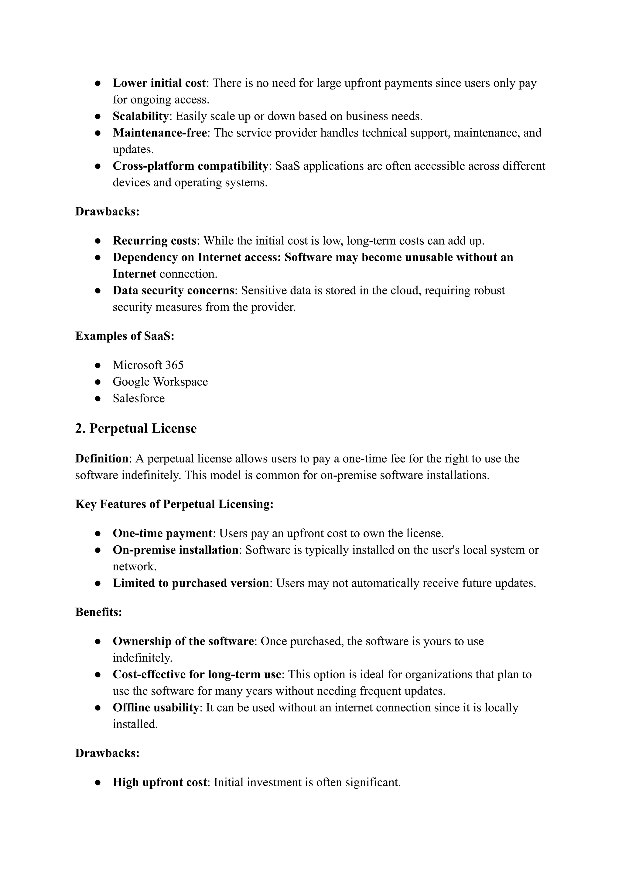 Understanding Software Licensing Understanding Software Licensing