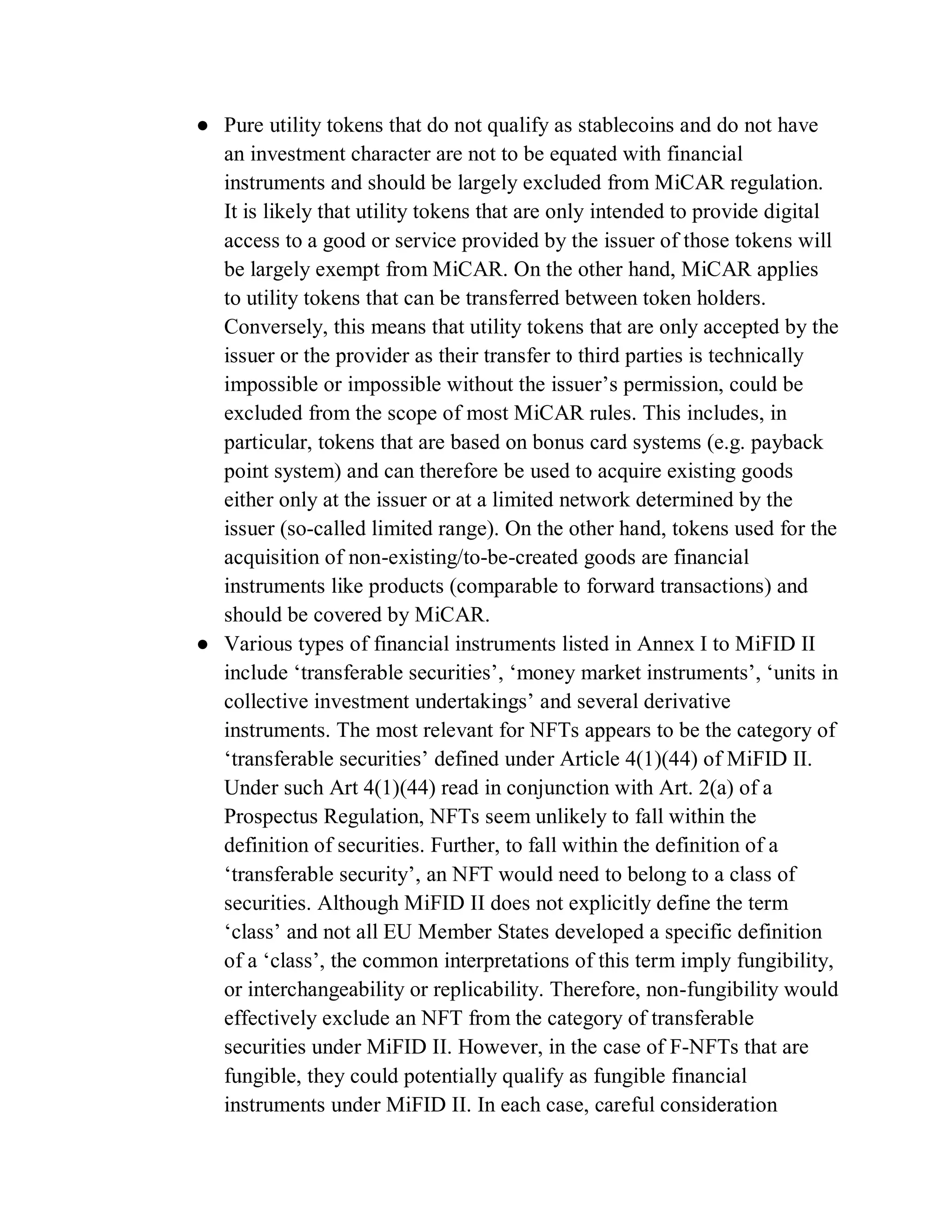 NFT- Legal Token Classification | PDF