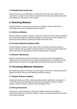 Malware Detection and Prevention | PDF