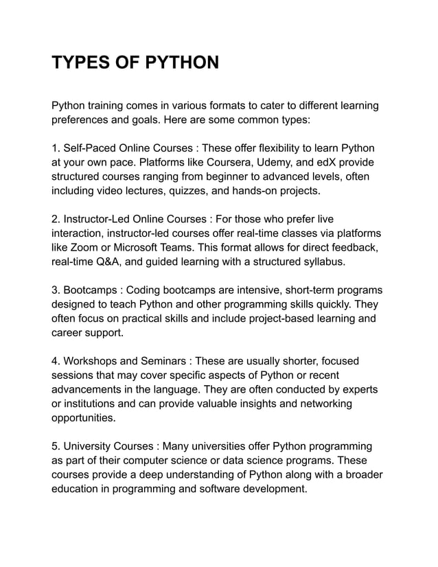 python training in chandigarh | PDF python training in chandigarh | PDF