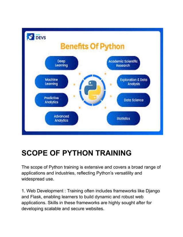 python training in chandigarh | PDF python training in chandigarh | PDF