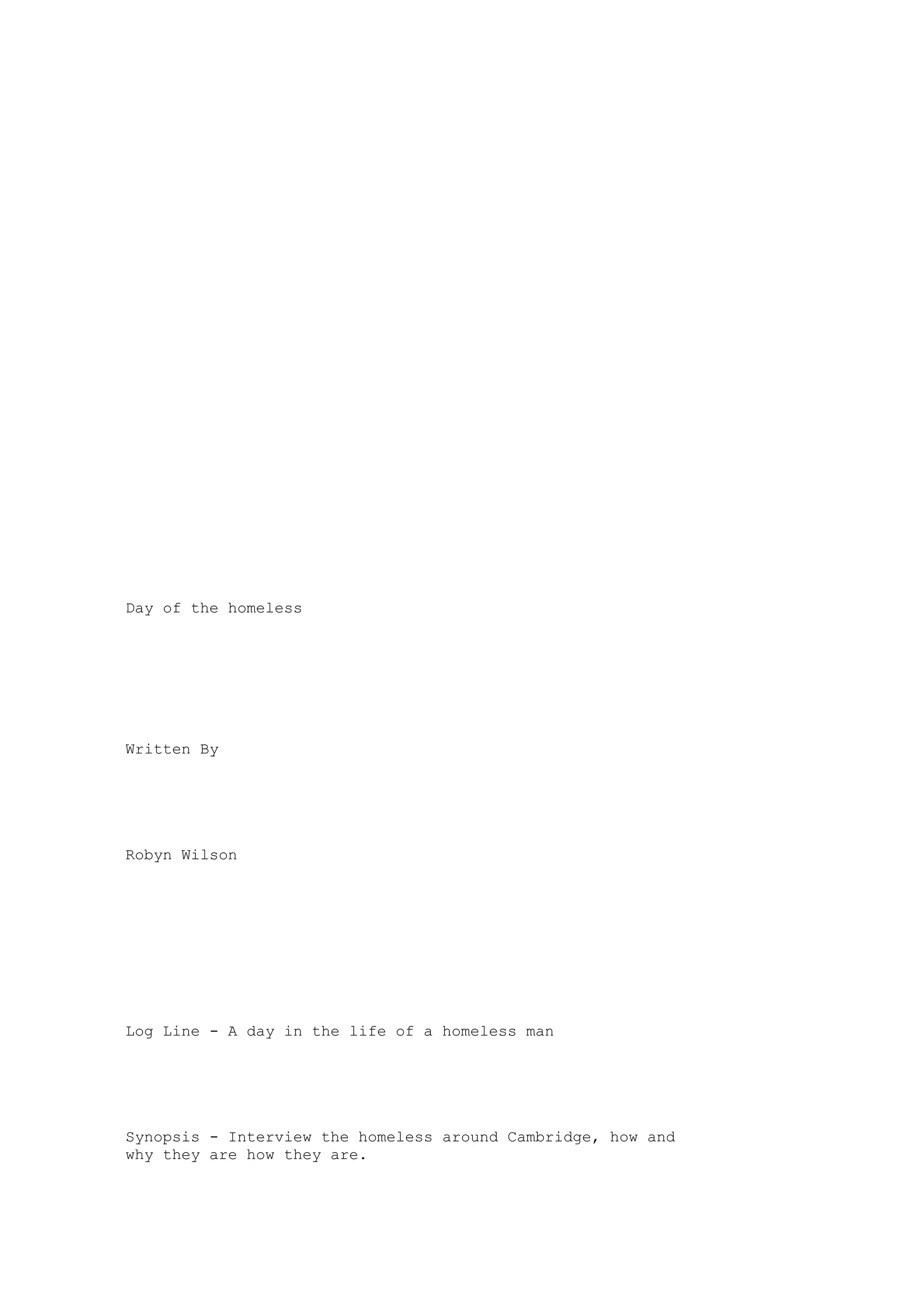 Documentary Script | PDF