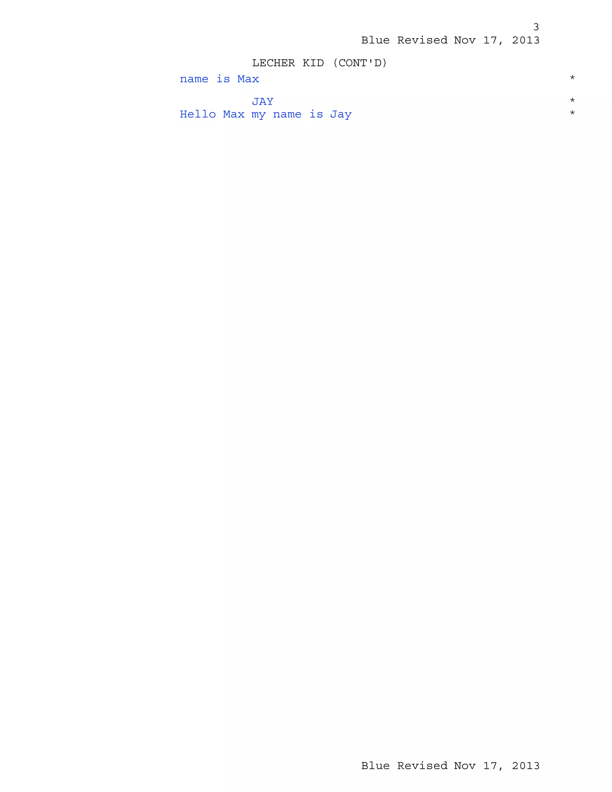 Untitled film script draft 2 | PDF
