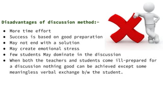 Lecture and discussion | PDF