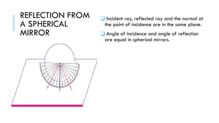 Reflection in spherical mirrors. | PDF
