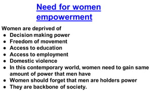 Girl /Women empowerment new century 1.ppt
