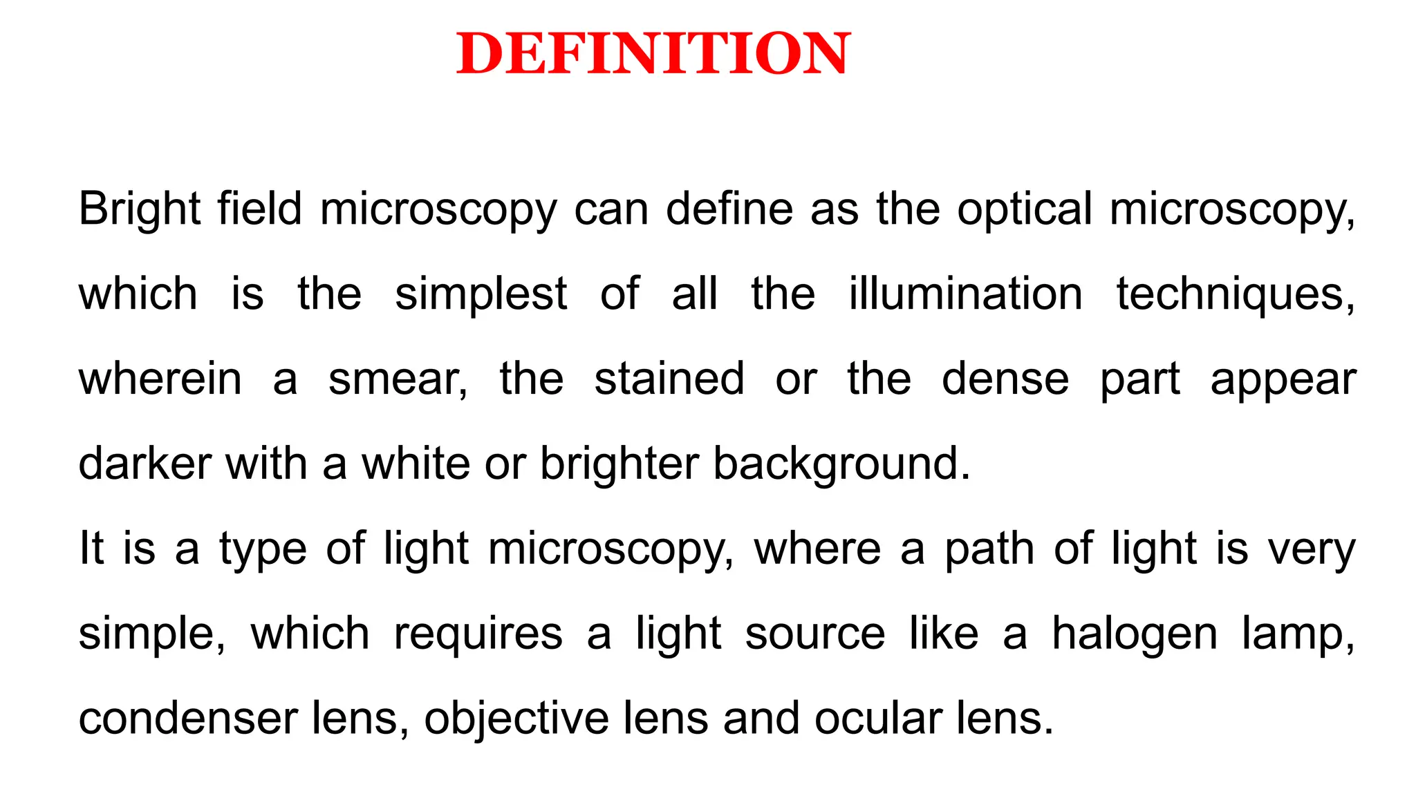 Bright Field Microbiology//ppt Microbiology | PPTX