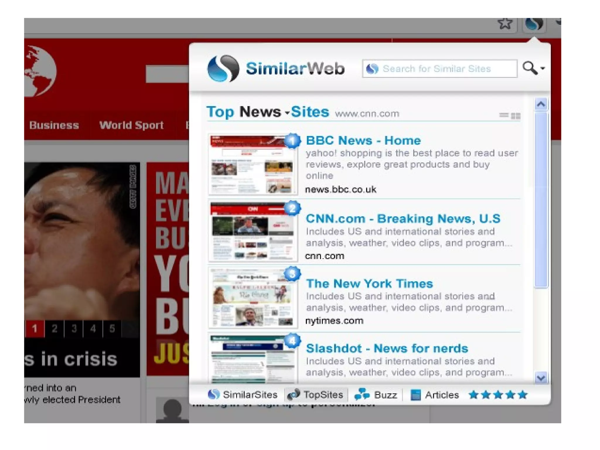 SimilarWeb Chrome | PPT