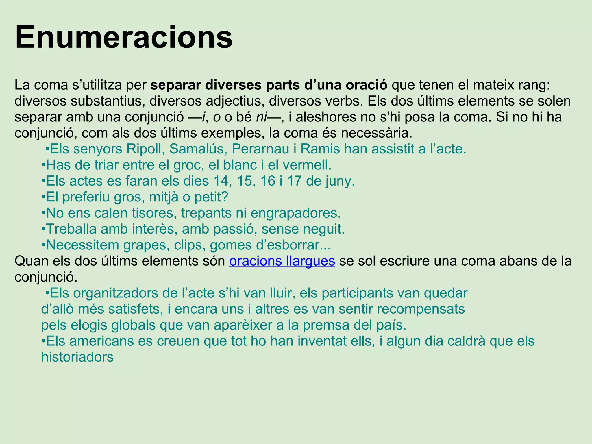 Els signes de puntuació | PPT
