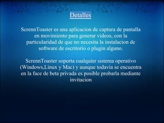 Screen Toaster | PDF