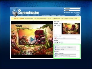 Screen Toaster | PDF