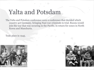 The Cold War- Carl Clouse | PPT