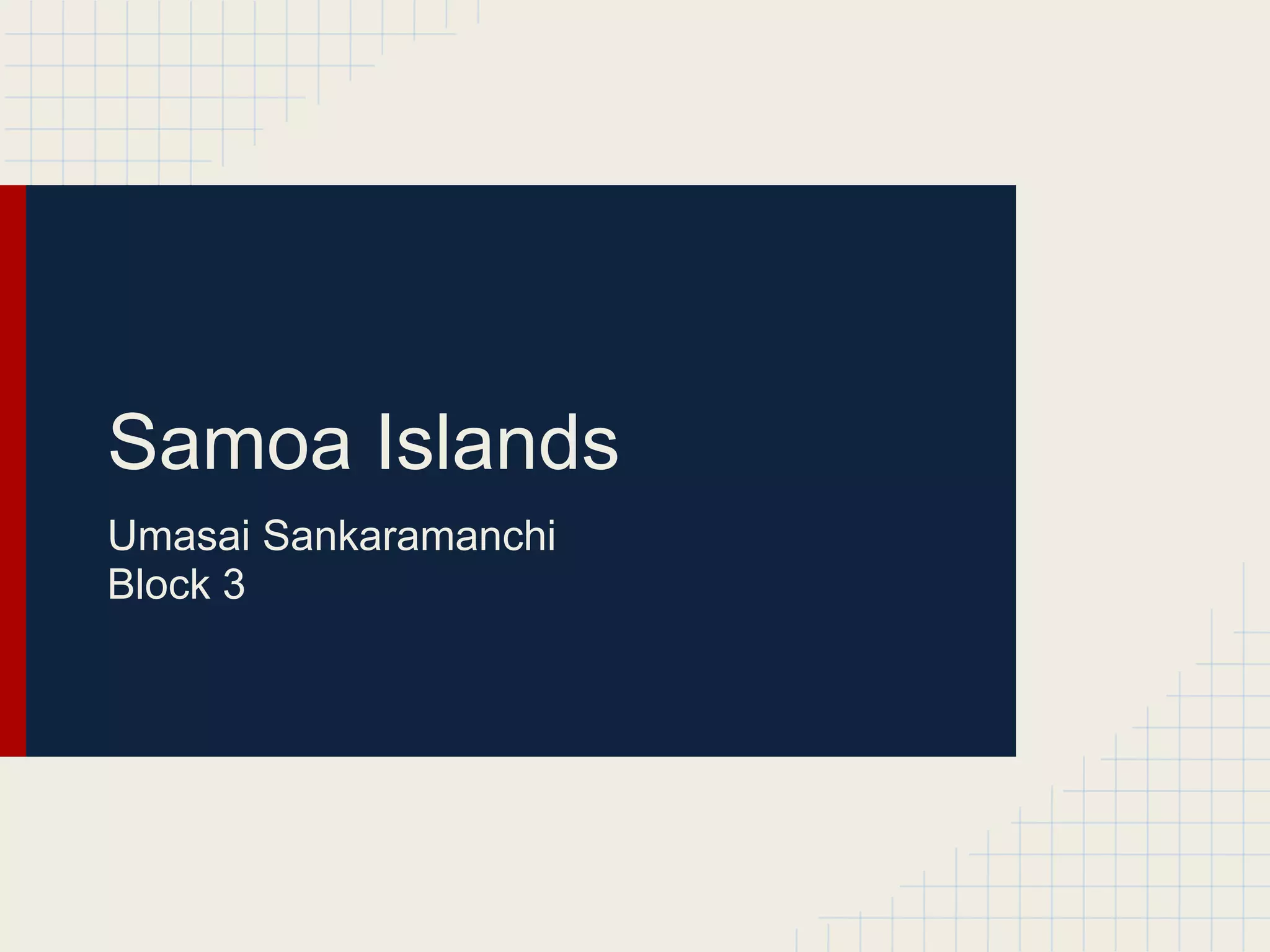 Samoa Islands | PDF