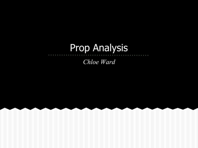 Props Analysis | PDF